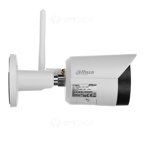 Camera supraveghere wireless IP WiFi Dahua IPC-HFW1430DS-SAW, 4 MP, IR ...