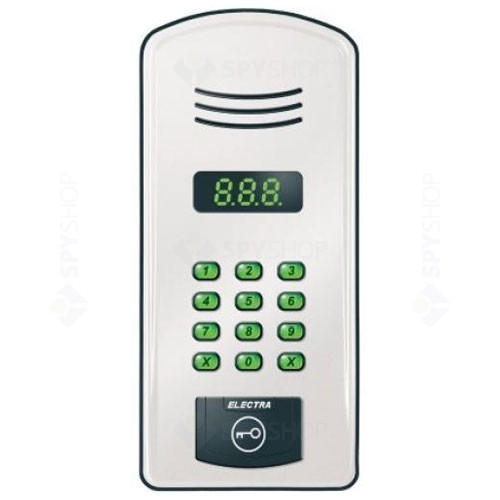 Interfon de exterior Electra PES.A255, 255 familii, aparent, inox - spy ...