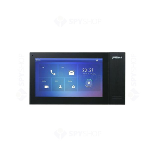 Kit videointerfon IP Dahua KTP02, 1 MP, 1 familie, aparent, 7 inch, IC ...