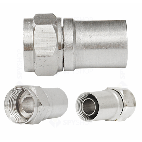 Mufa F sertizare RG6 F-SER-RG6 - spy-shop.ro