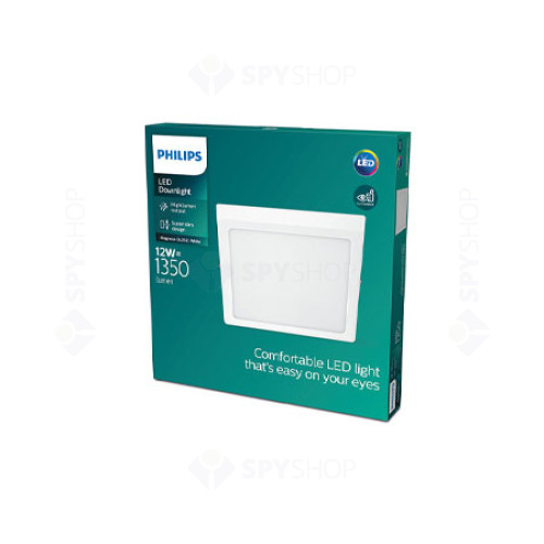 Spot LED Philips Magneos DL252 SQ, 12W, 1350 lm, lumina neutra 4000K ...