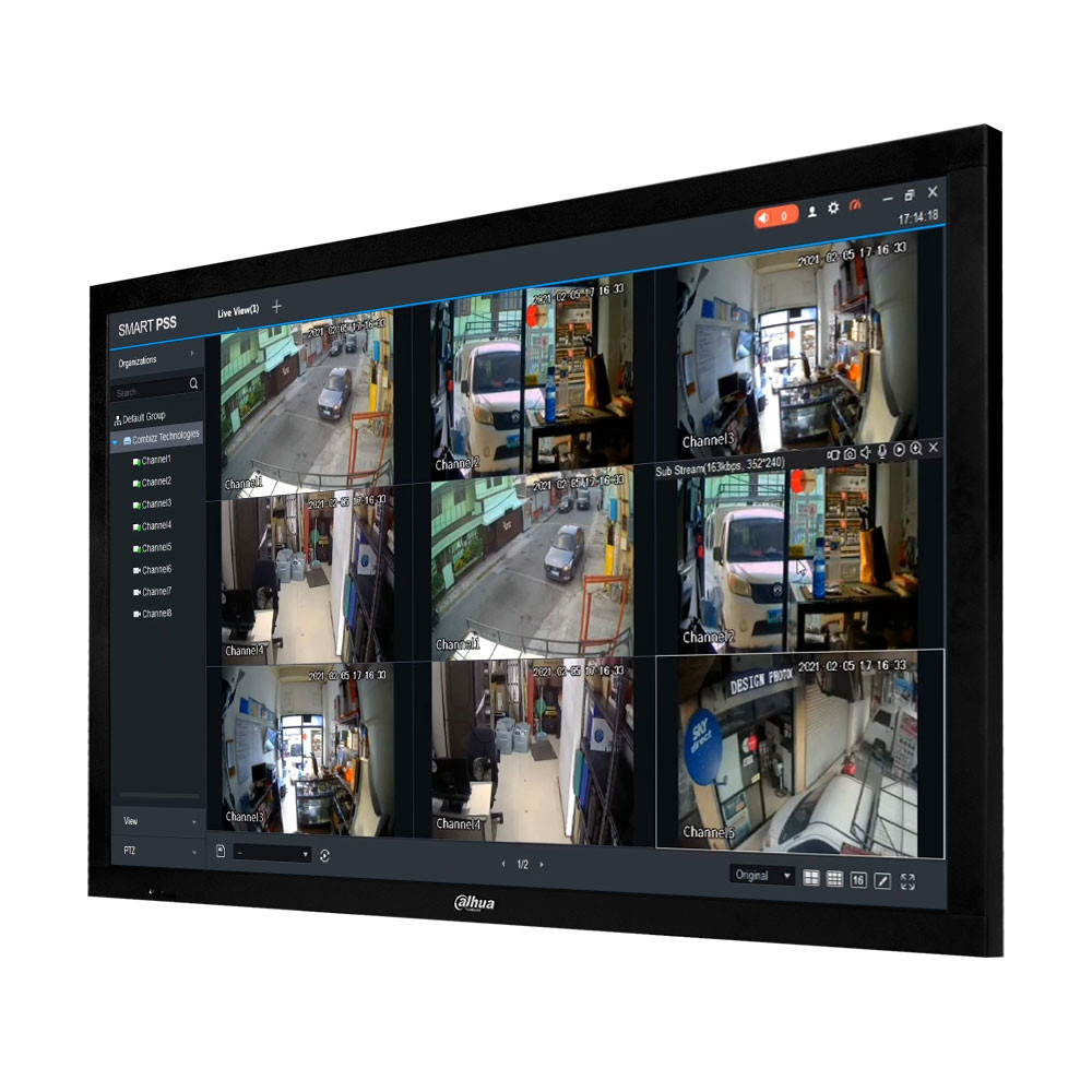 Monitor Full HD LED LCD Dahua DHL27, 27 inch, 60 Hz, 14 ms, CVBS, VGA ...