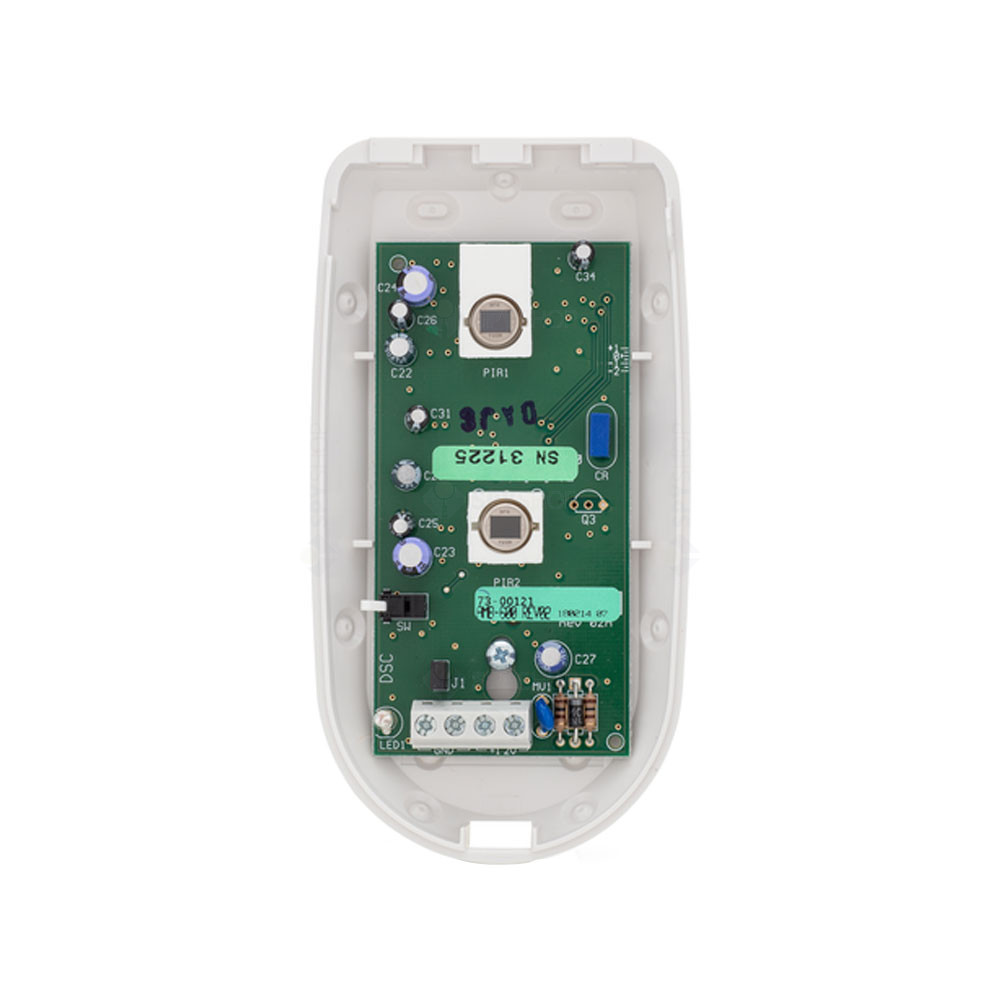 Detector de miscare adresabil dual PIR DSC AMB 600, 12x15 m, 100 grade ...