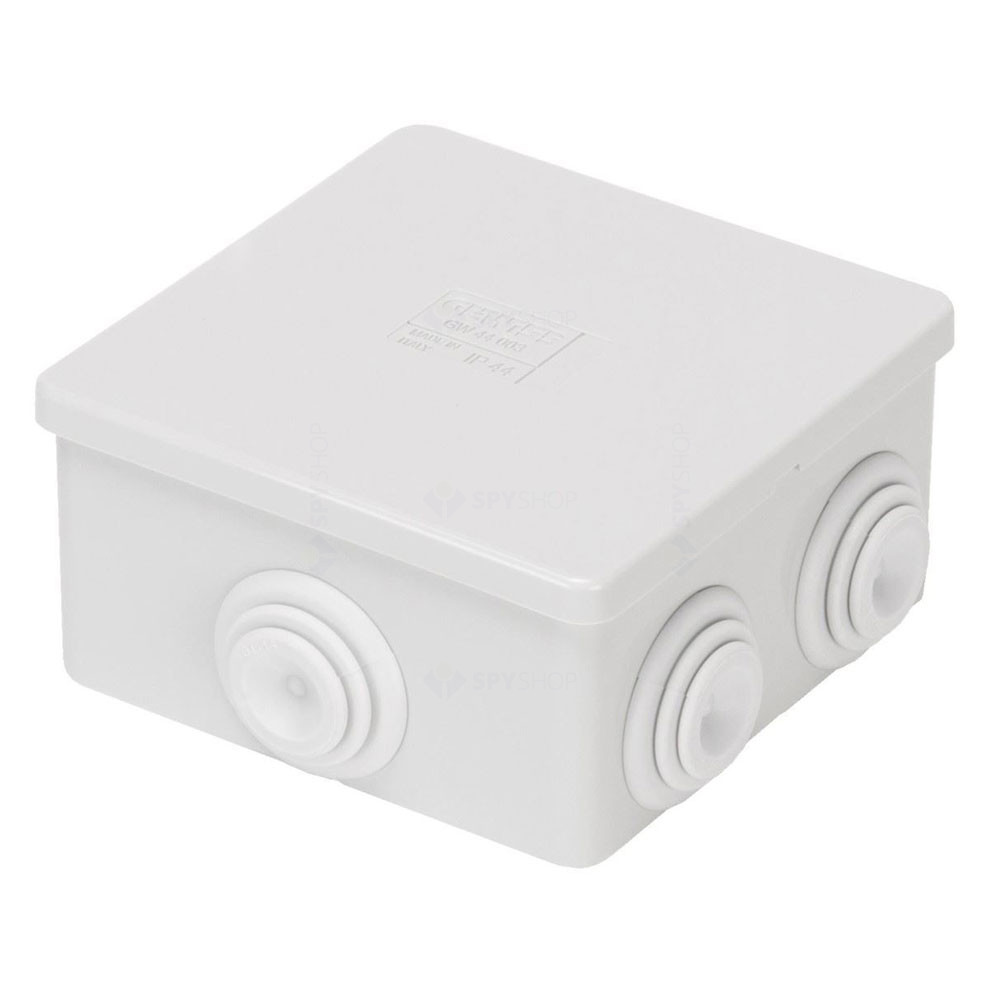 Doza de legatura din plastic pentru camere Gewiss GW44003, 6 intrari/23 ...