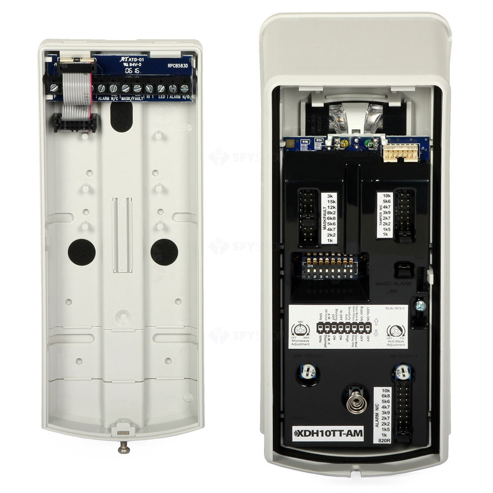 Detector de miscare exterior dual PIR si MW Pyronix XDH10TT-AM, 10 m ...