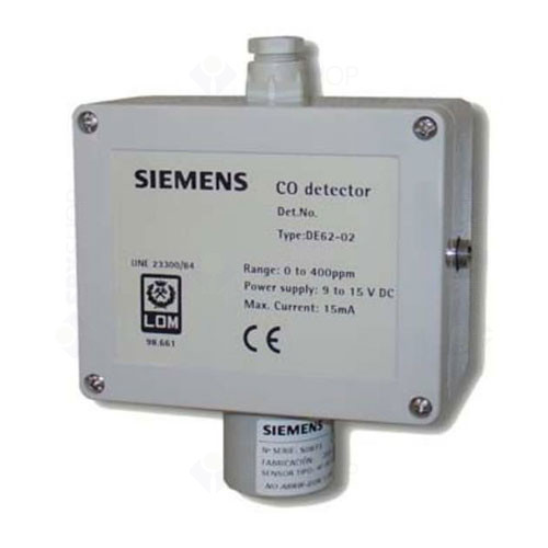 Detector RS485 monoxid de carbon CO Siemens CEDTR-CO - spy-shop.ro