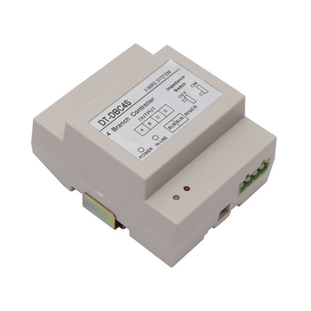 Distribuitor de semnal cu 4 ramuri DT-DBC4A, 2 fire, 24Vcc - spy-shop.ro