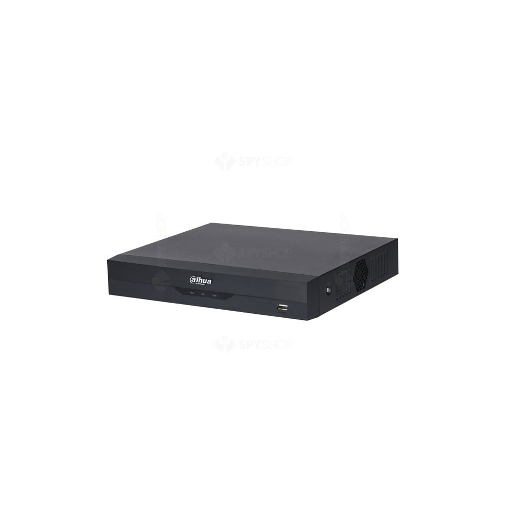 DVR Penta-brid Dahua WizSense Compact XVR5108HS-4KL-I3, 4K, 8 canale, SMD Plus, audio prin ...