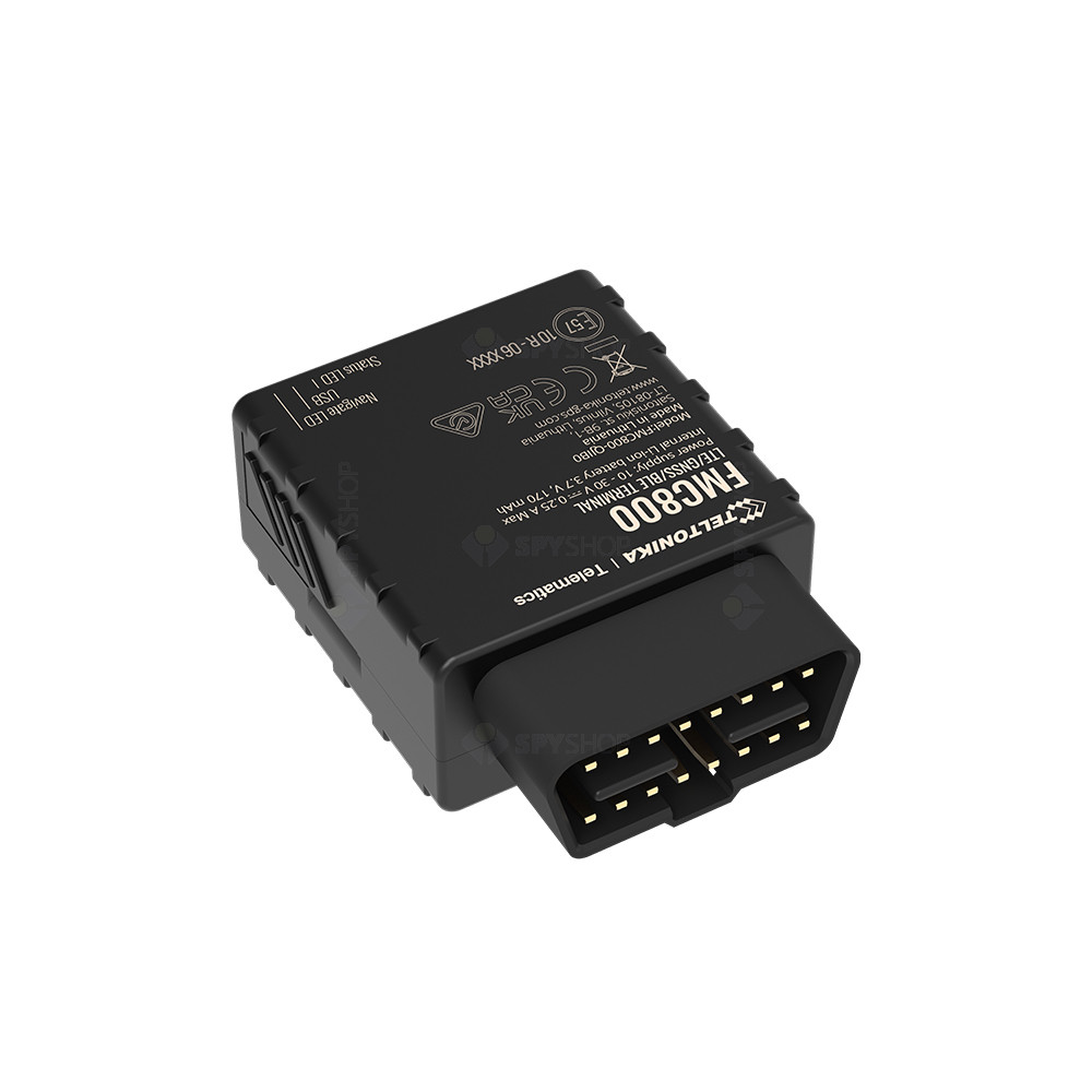 GPS Tracker plug and play Teltonika FMC800, bluetooth, OBD II, LTE CAT1, acumulator backup ...