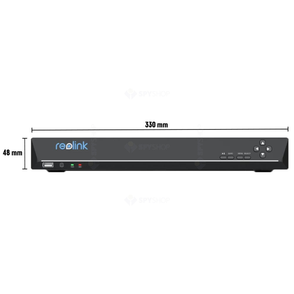 NVR Reolink RLN36, 36 canale, 12 MP, functii speciale - spy-shop.ro