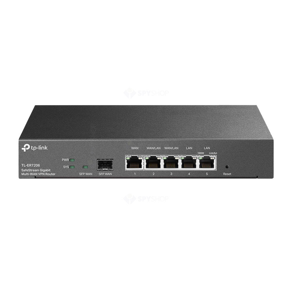 Router Gigabit Multi-WAN VPN SafeStream TP-Link TL-ER7206, 1 port WAN ...