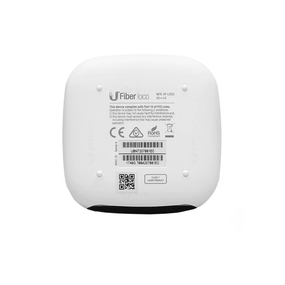 Terminal de fibra optica CPE Ubiquiti UISP Fiber NanoG UF-LOCO, 1 port ...