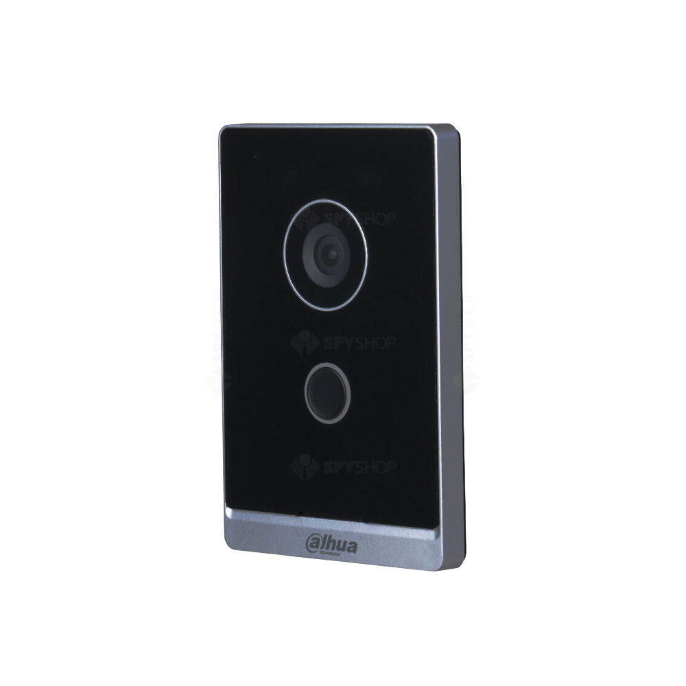 Kit videointerfon WiFi Dahua KTW01, 2 MP, 1 familie, aparent, 7 inch, IC card, IR, night vision ...