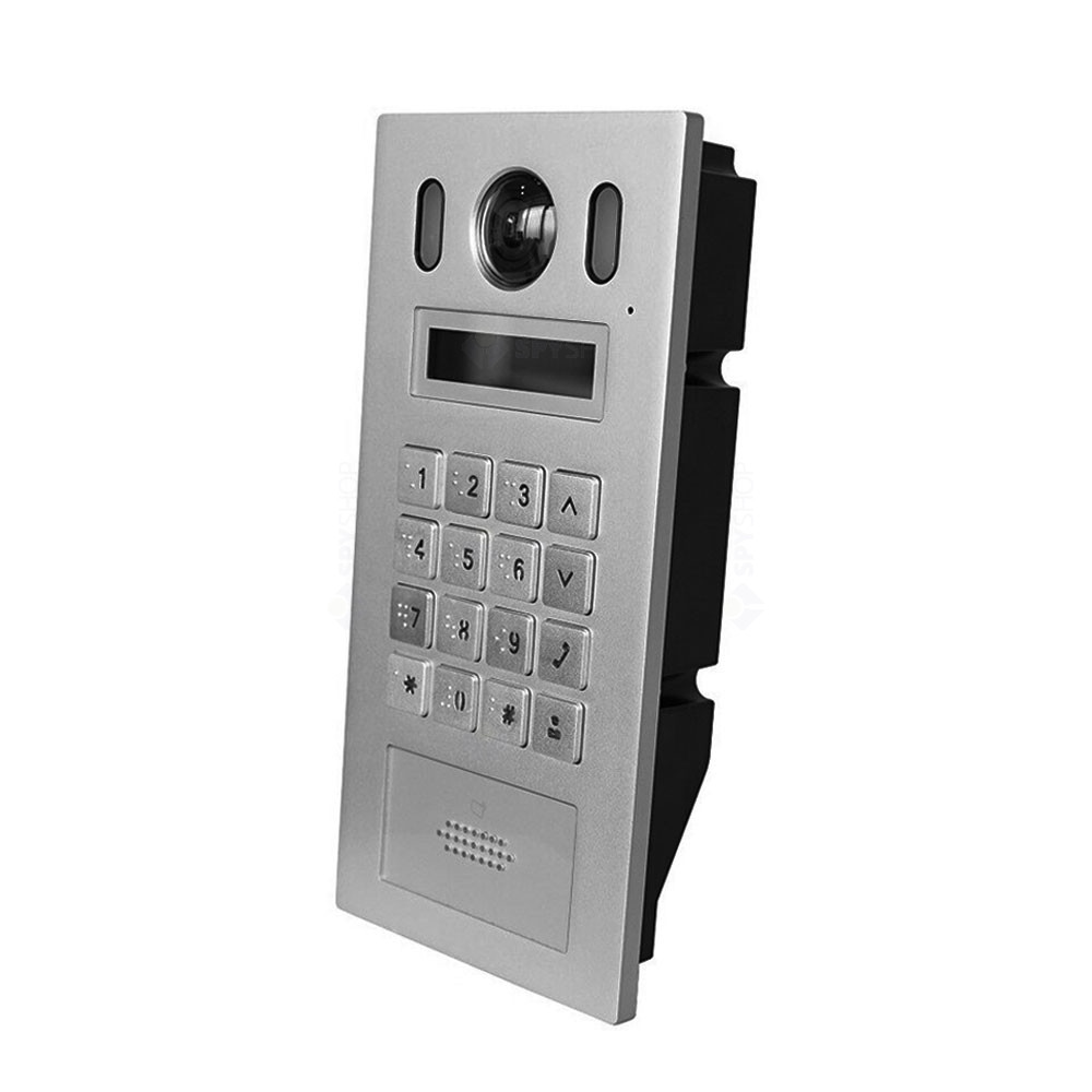 Videointerfon de exterior IP Dahua VTO6221E-P, 2 MP, Mifare, aparent ...