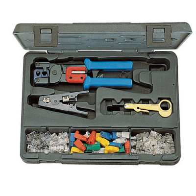 Trusa de lucru cablu torsadat SC&T AT 001 - spy-shop.ro