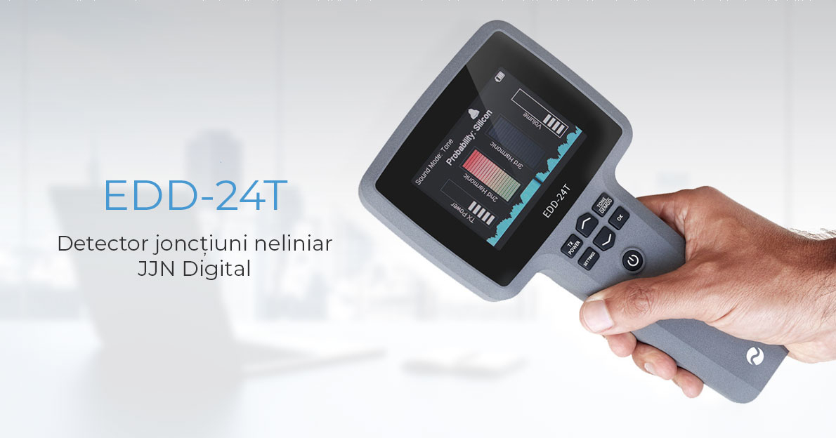 Detector jonctiuni neliniar JJN Digital EDD-24T, 20 cm, 3.5 inch, 3.7 V ...