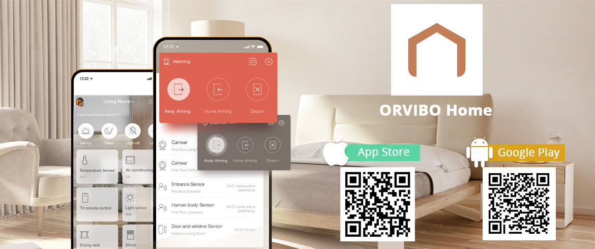 Panou smart Orvibo MixPad S V20X, 350 dispozitive maxim, compatibil WiFi, Control de pe telefon ...